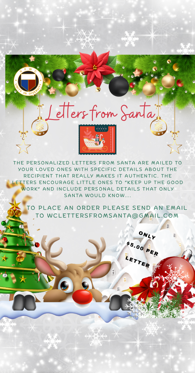 Letters from Santa Donations