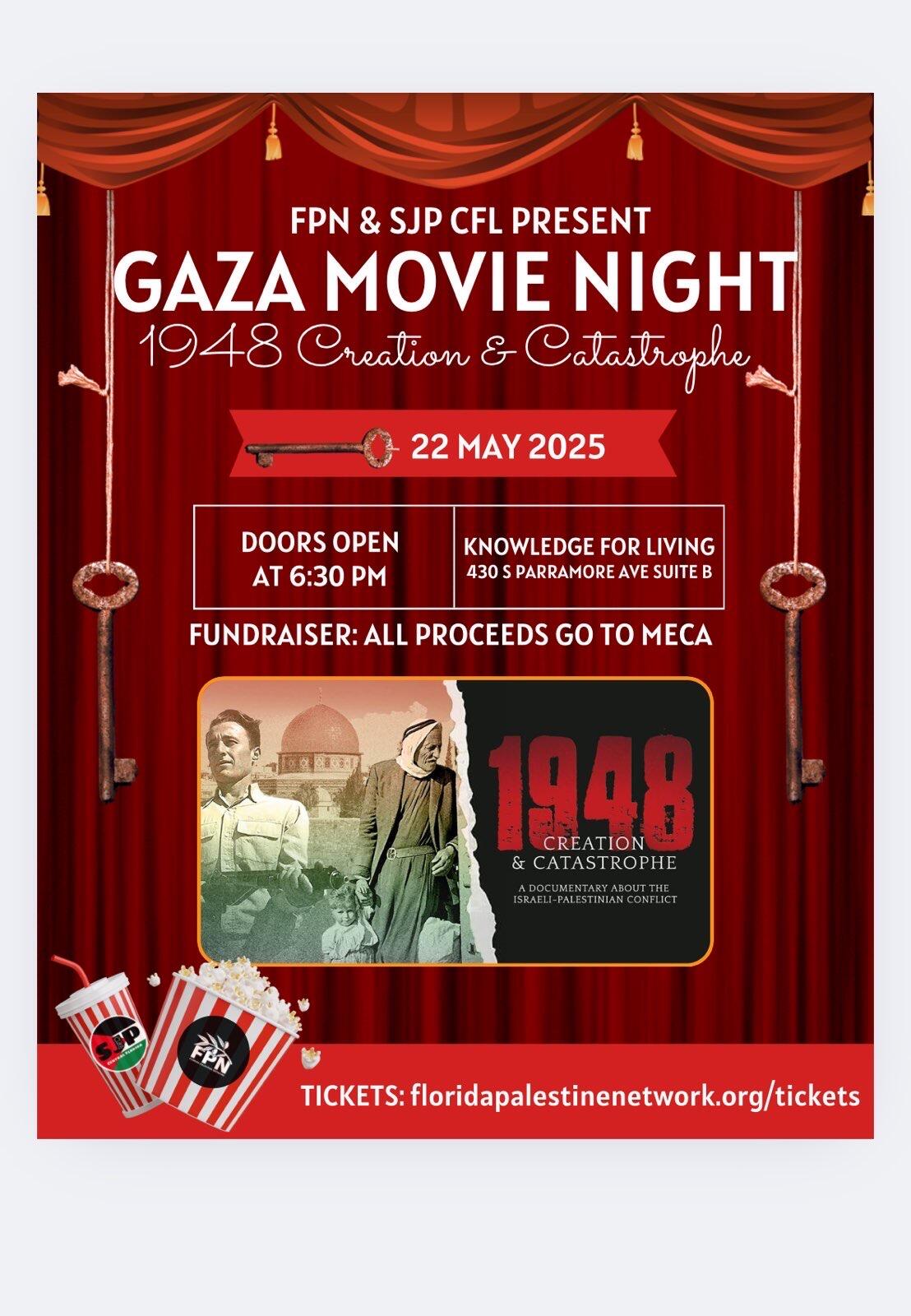 Gaza Movie Night- The Palestine Exception