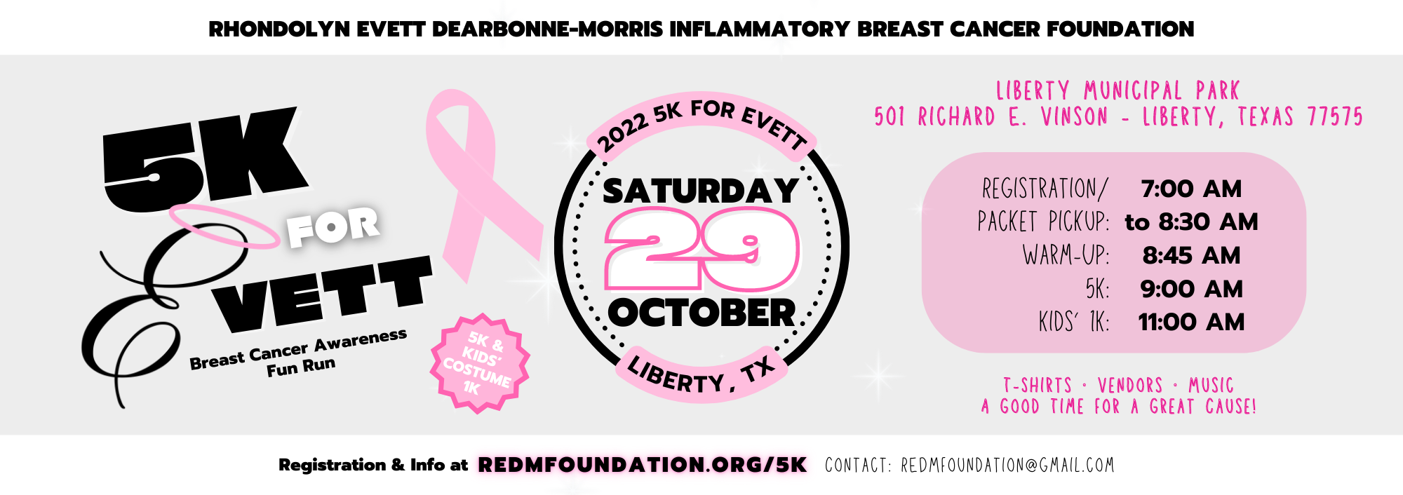 5K for Evett 2022 | REDM Foundation