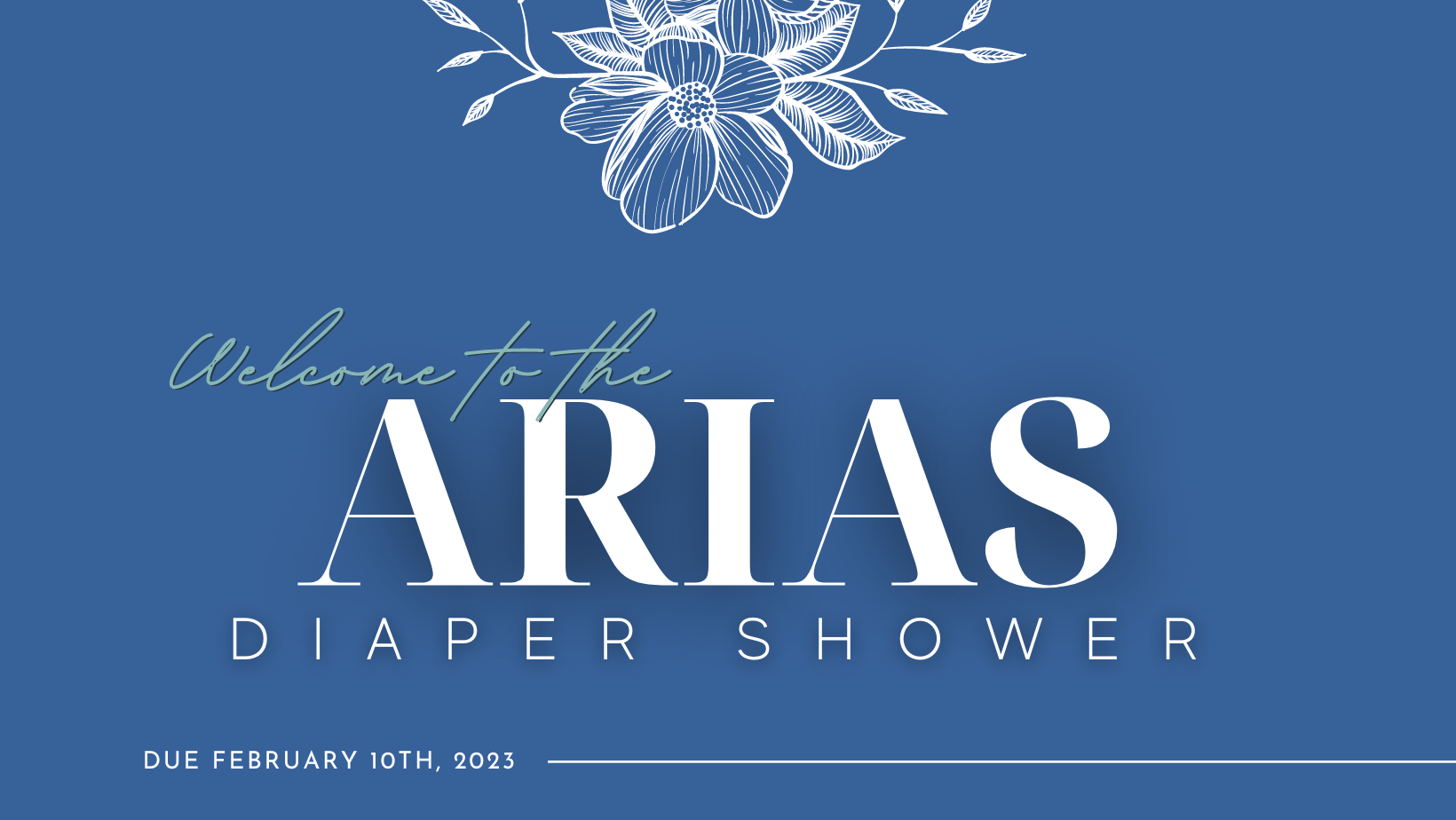 Welcome to the Johnson Diaper Shower | Diaper Shower