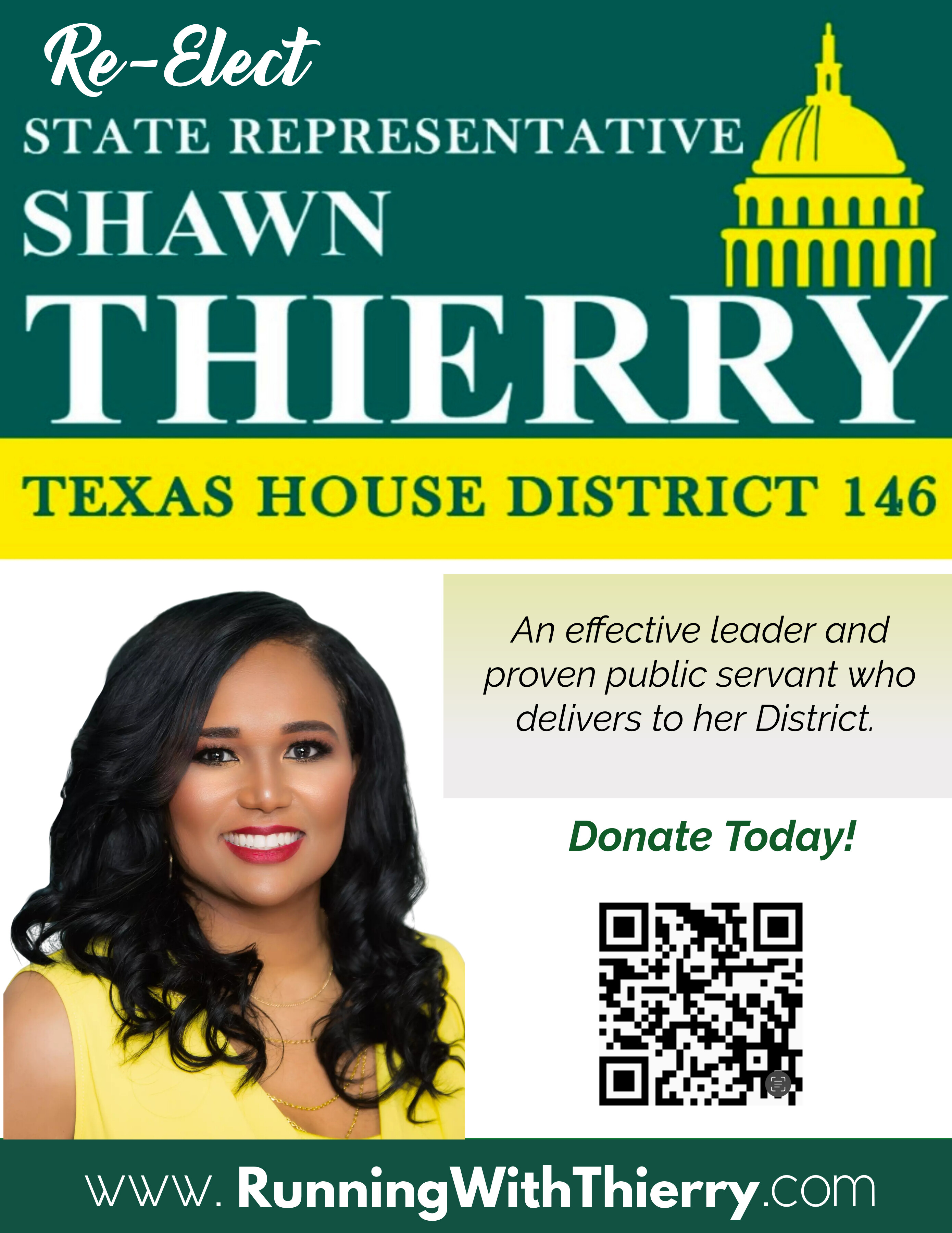 State Rep Thierry Re-Election | State Representative Shawn Thierry Campaign