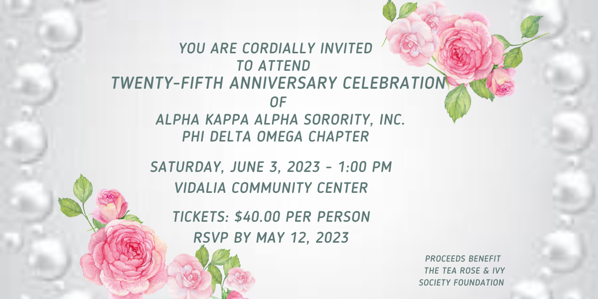 25th Chapter Anniversary of Alpha Kappa Alpha Sorority, Inc. - Phi ...
