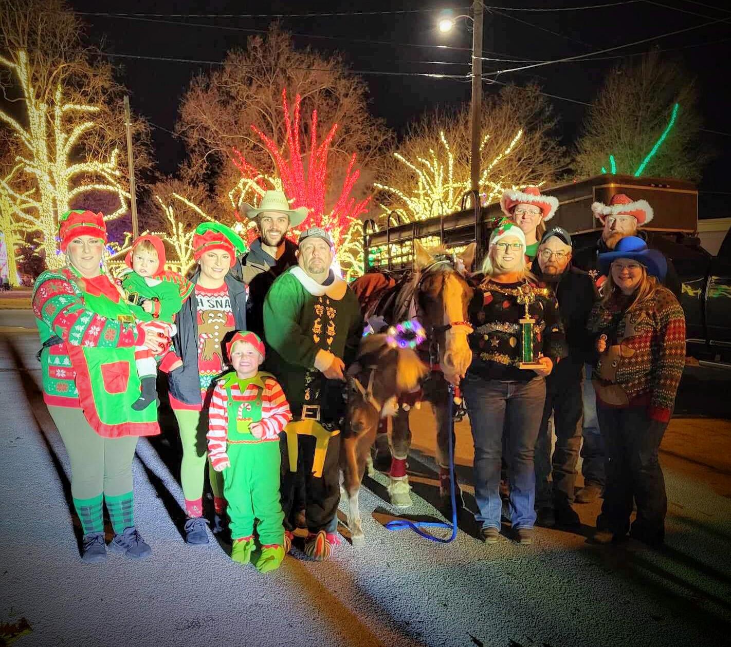 Spreading Christmas cheer!