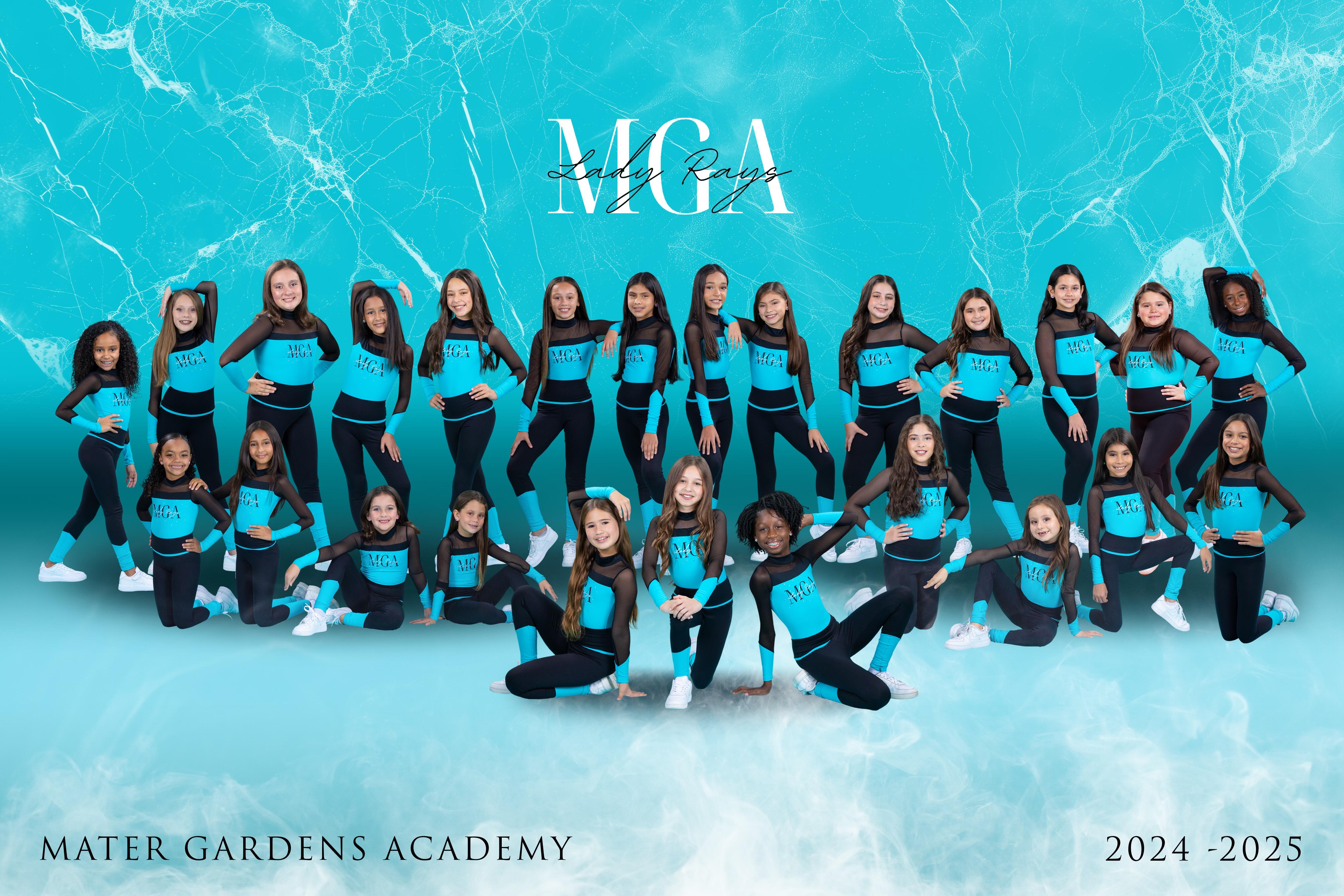 Lady Rays Elementary Dance Team