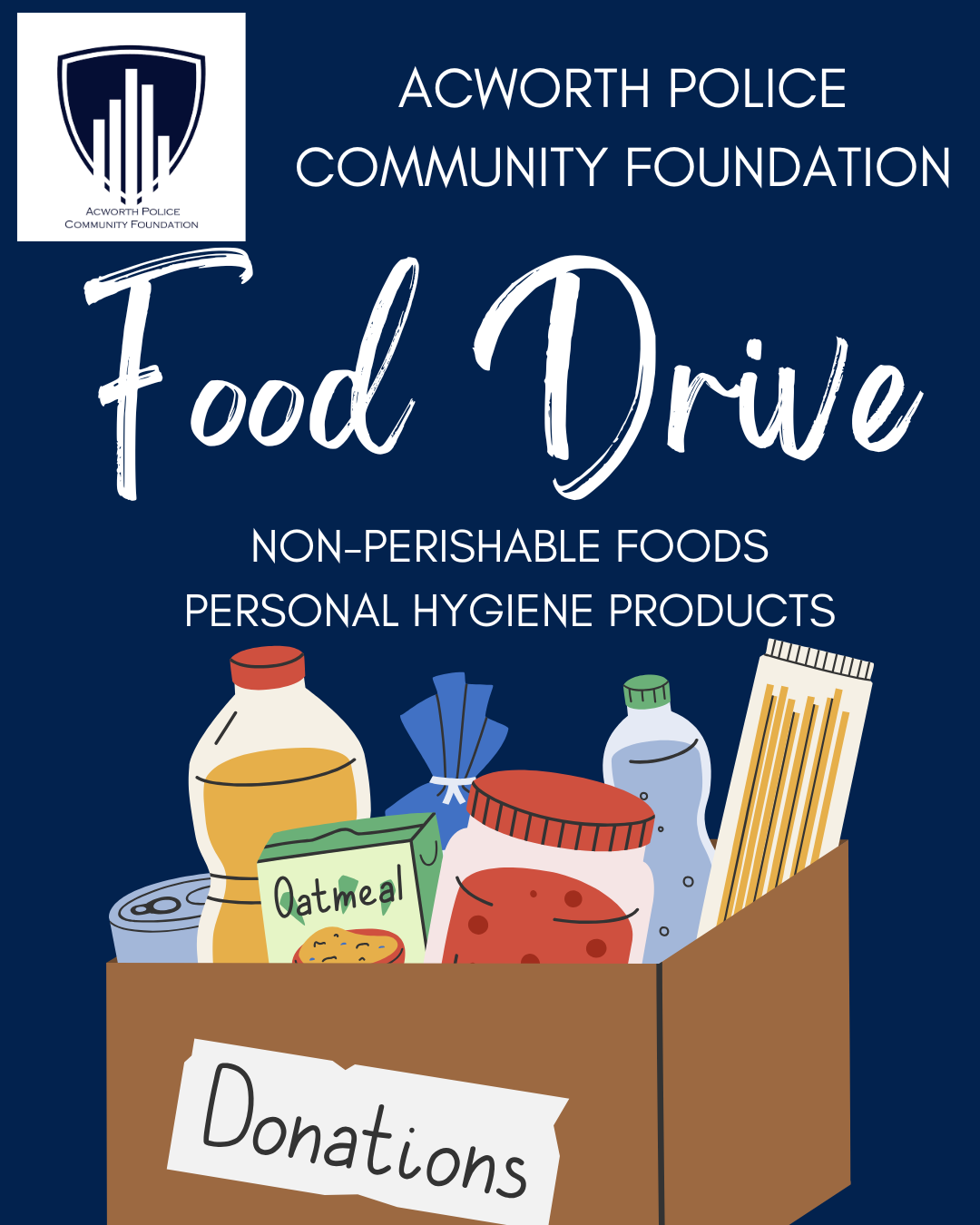 Acworth Emergency Pantry Fund | Acworth Police Community Foundation