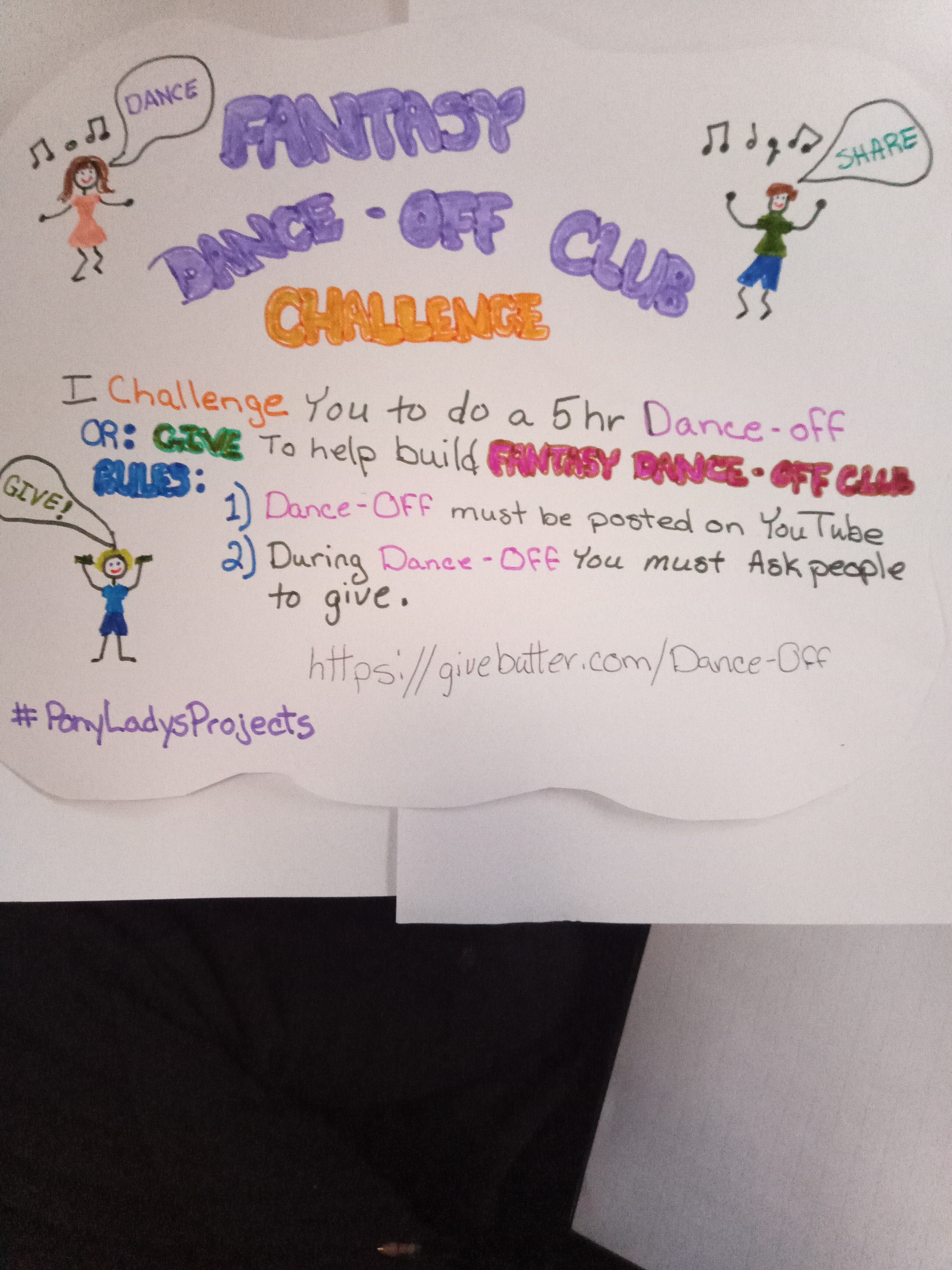 Fantasy Dance-Off Club | PonyLady's Projects