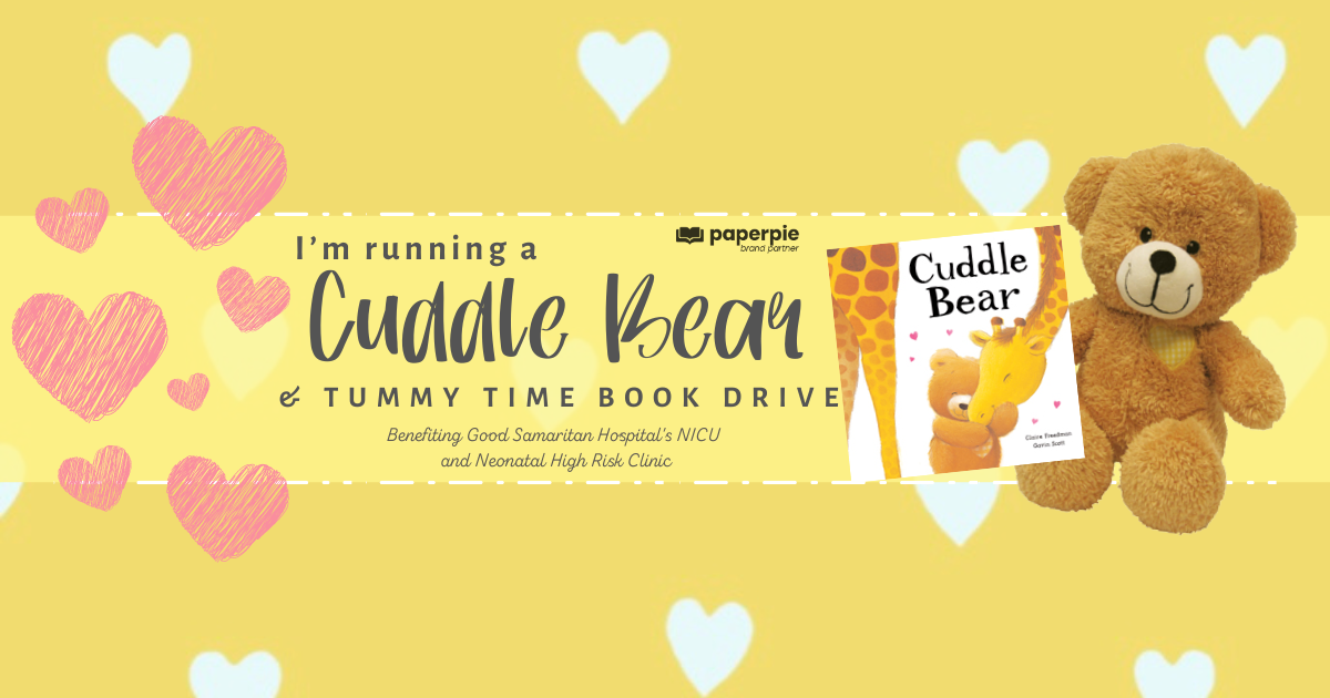 2024 Cuddle Bear & Tummy Time Book Drive | Marielle Schmidt