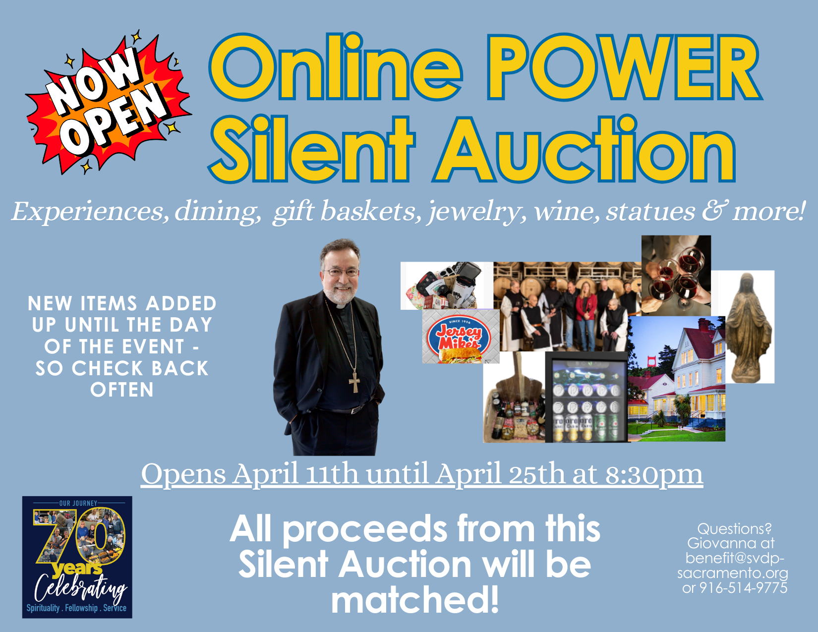 19th Annual Benefit for the Poor Silent Auction