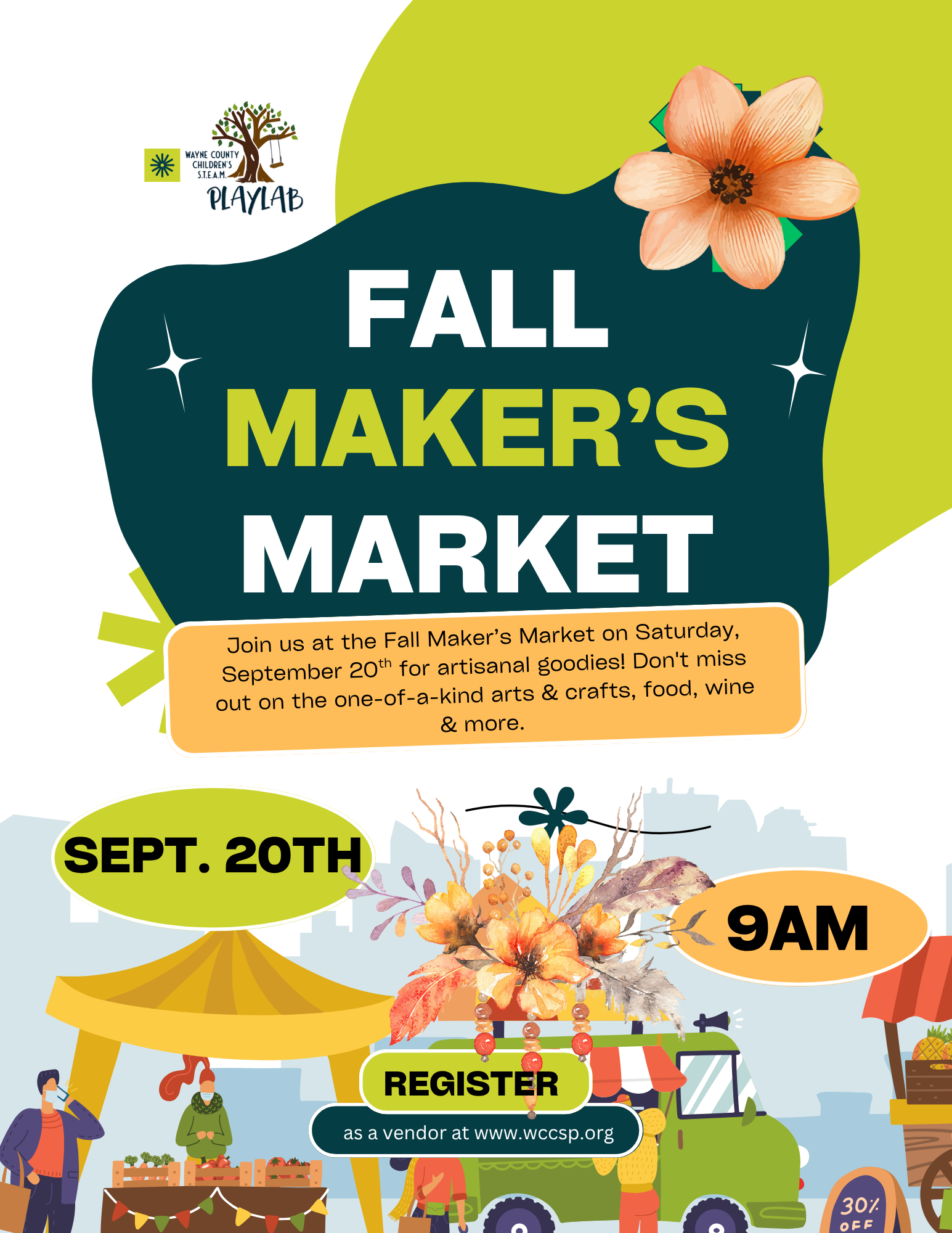 Playlab Maker's Market | Wayne County Children's STEAM Playlab