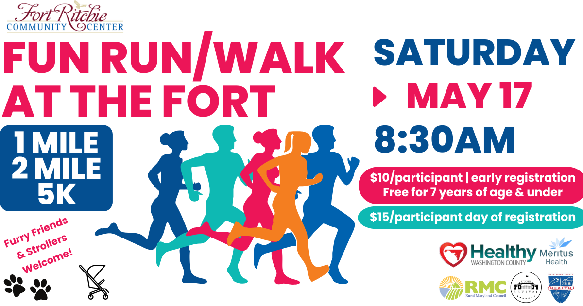Fun Run/Walk at The Fort! | FORT RITCHIE COMMUNITY CENTER CORPORATION