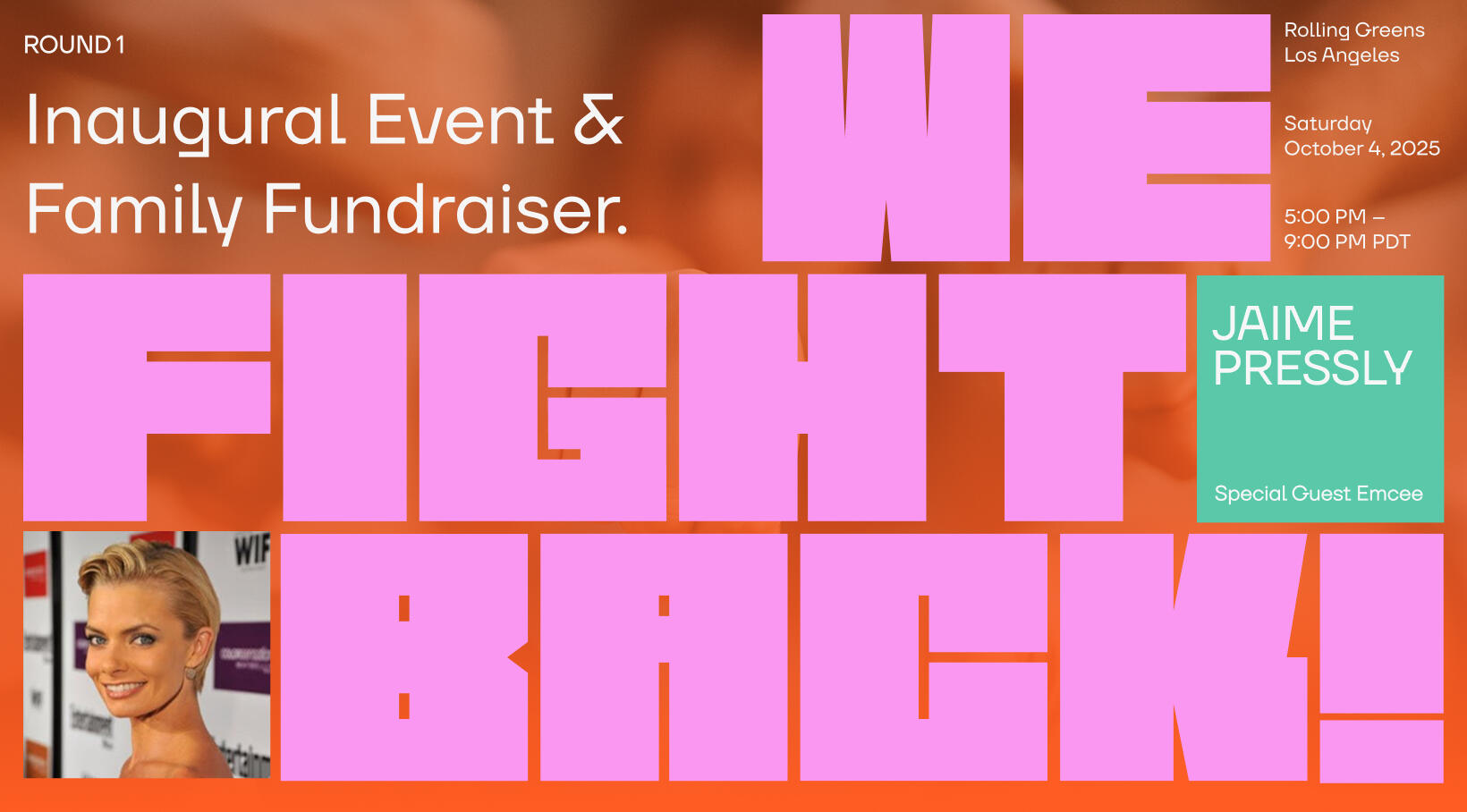 Cory Fights Back Inaugural Event | Cory Fights Back