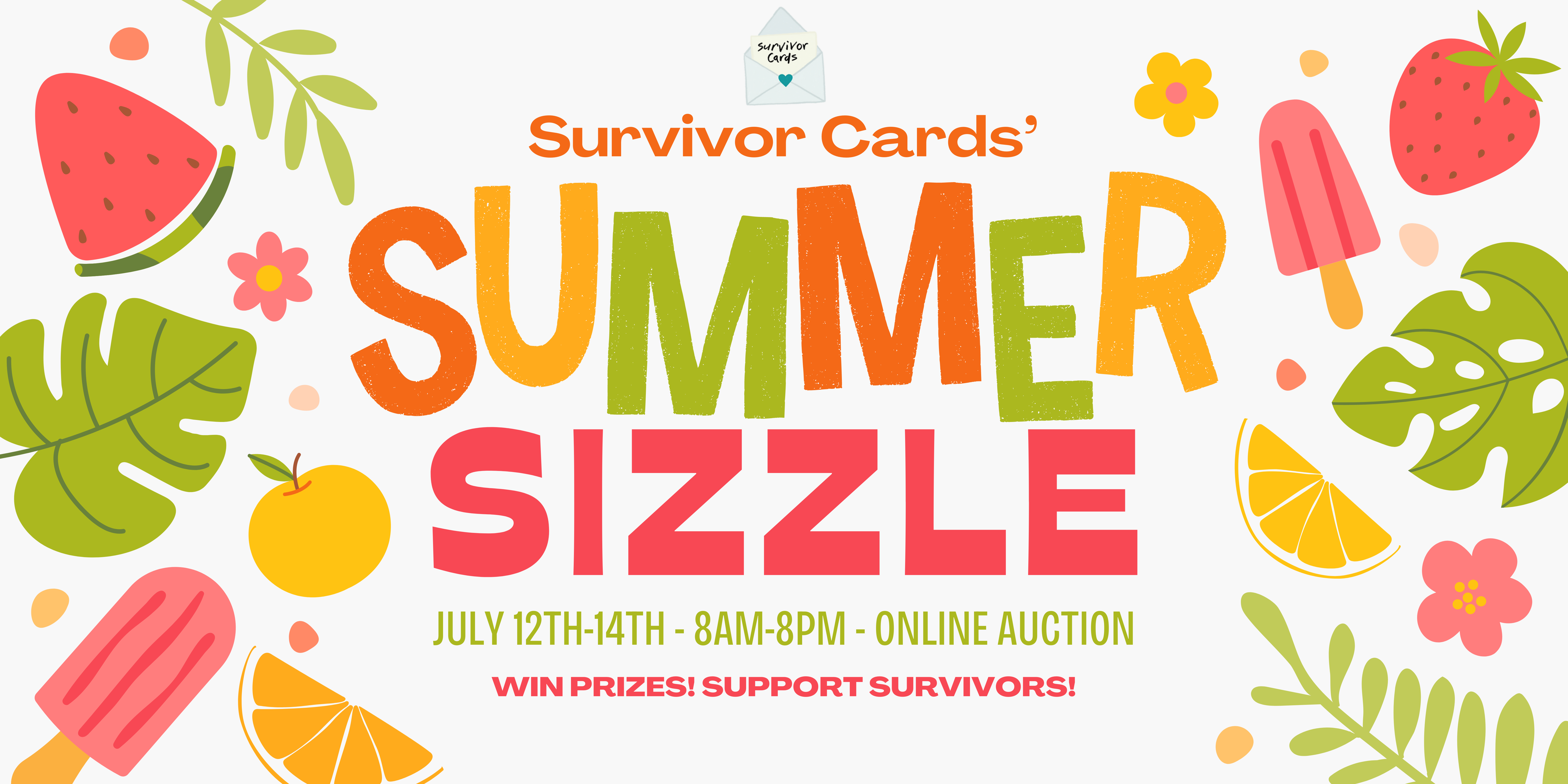 Survivor Cards' Summer Sizzle Raffle!