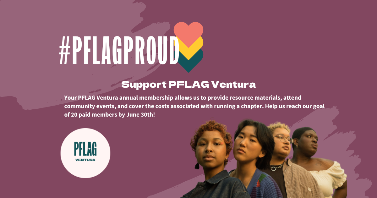 PFLAG Ventura Memberships