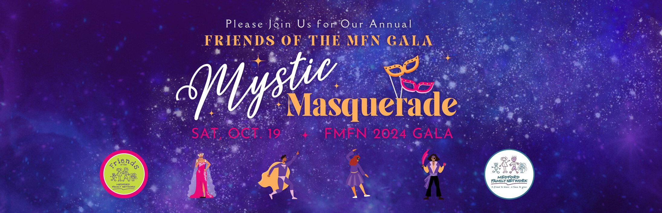 Mystic Masquerade: The FMFN 2024 Gala | Friends of the Medford Family ...