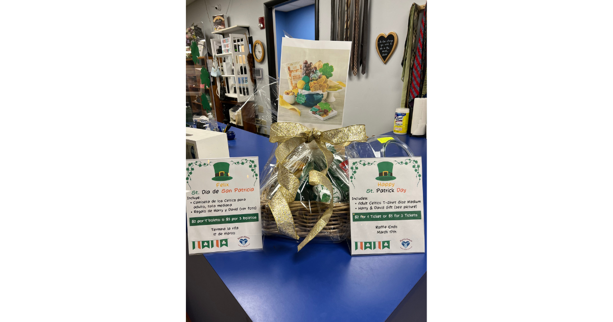 St. Patrick's Day Raffle Basket