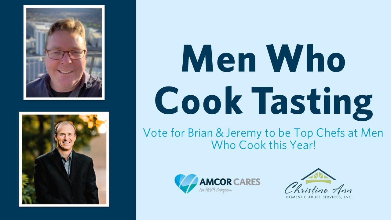 2025 Men Who Cook Tasting: Vote for Brian Douglas & Jeremy Winsor to be ...