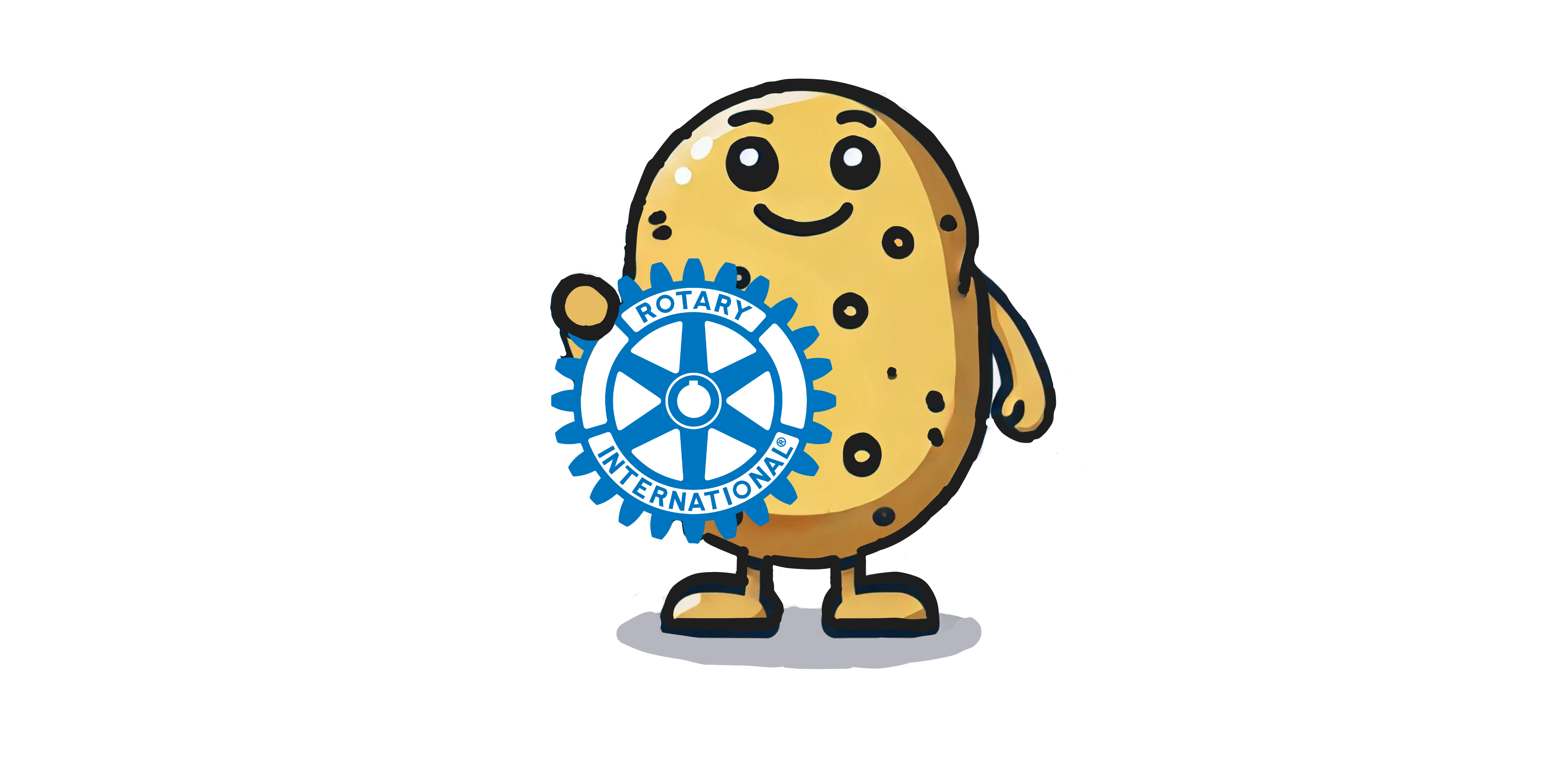 Potato Pins - Boise Centennial Rotary