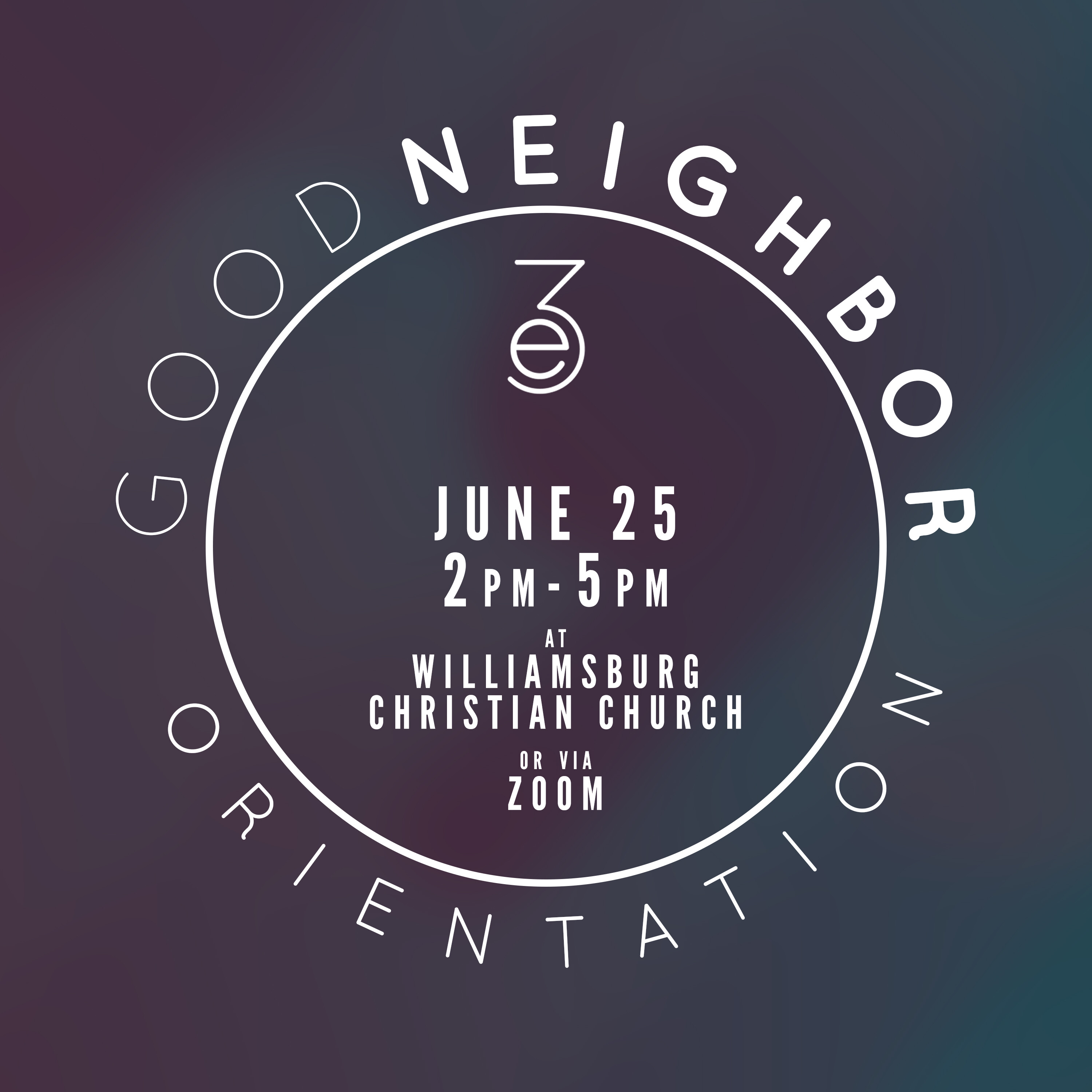 3e GoodNeighbor Orientation