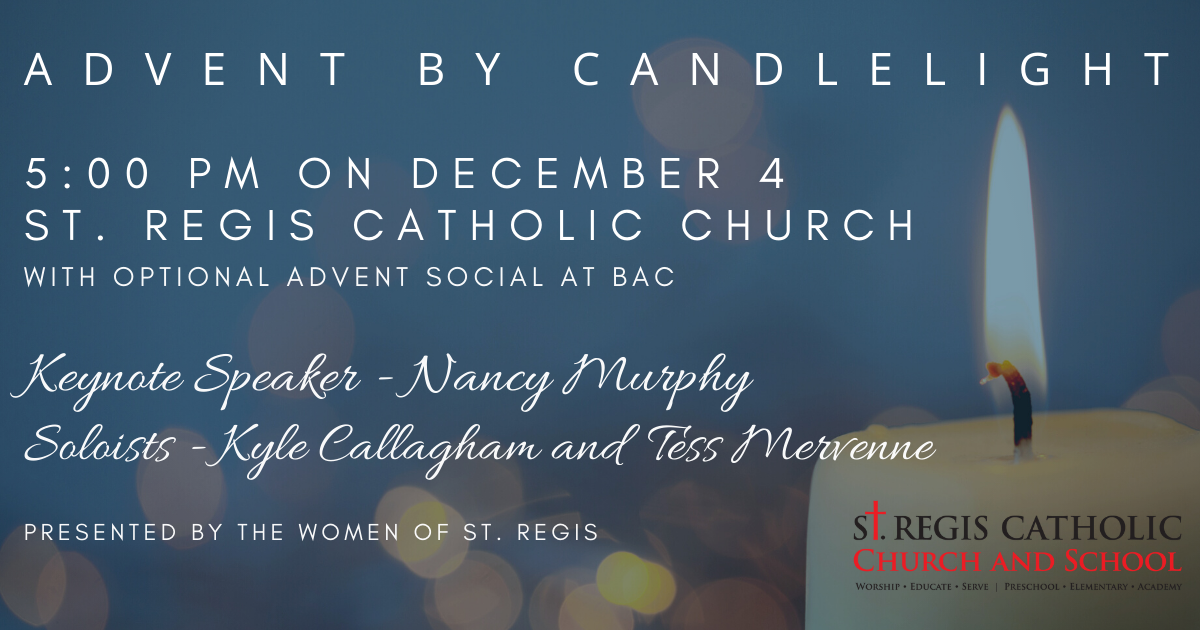 Advent by Candlelight | St Regis Catholic School