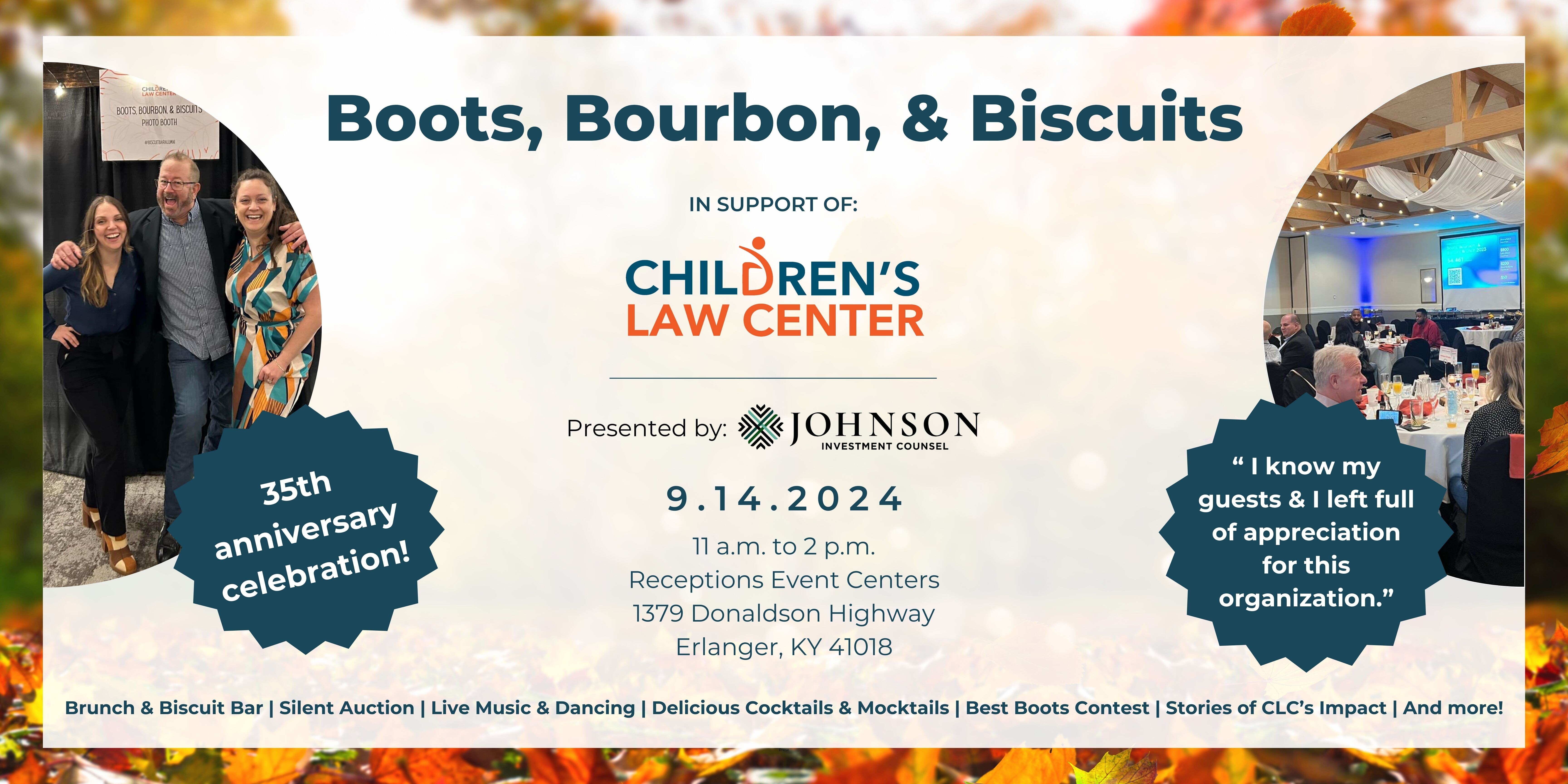 Boots, Bourbon, & Biscuits Brunch 2024