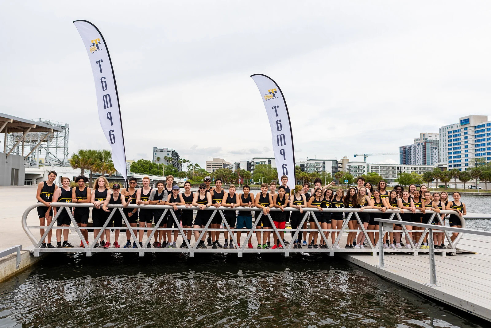 Team Tampa's One Million Meter Challenge in 2023 | Team Tampa Rowing