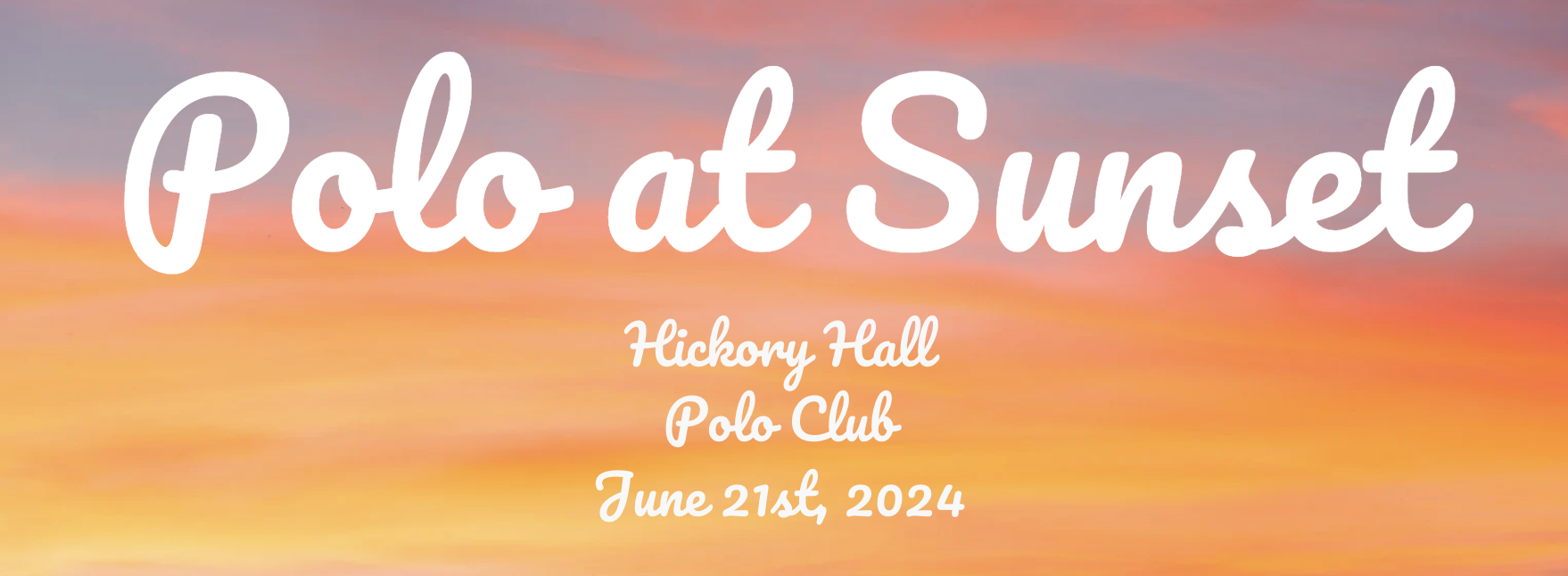 Polo at Sunset | Indiana Diaper Bank