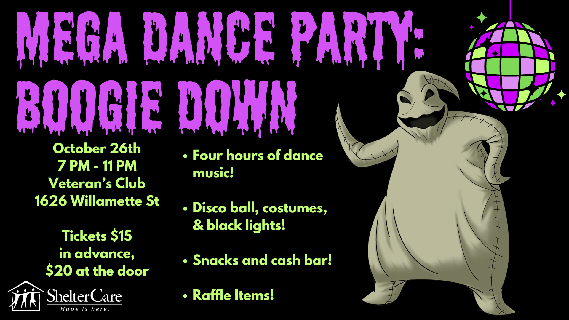 MegaDance: Boogie Down | ShelterCare