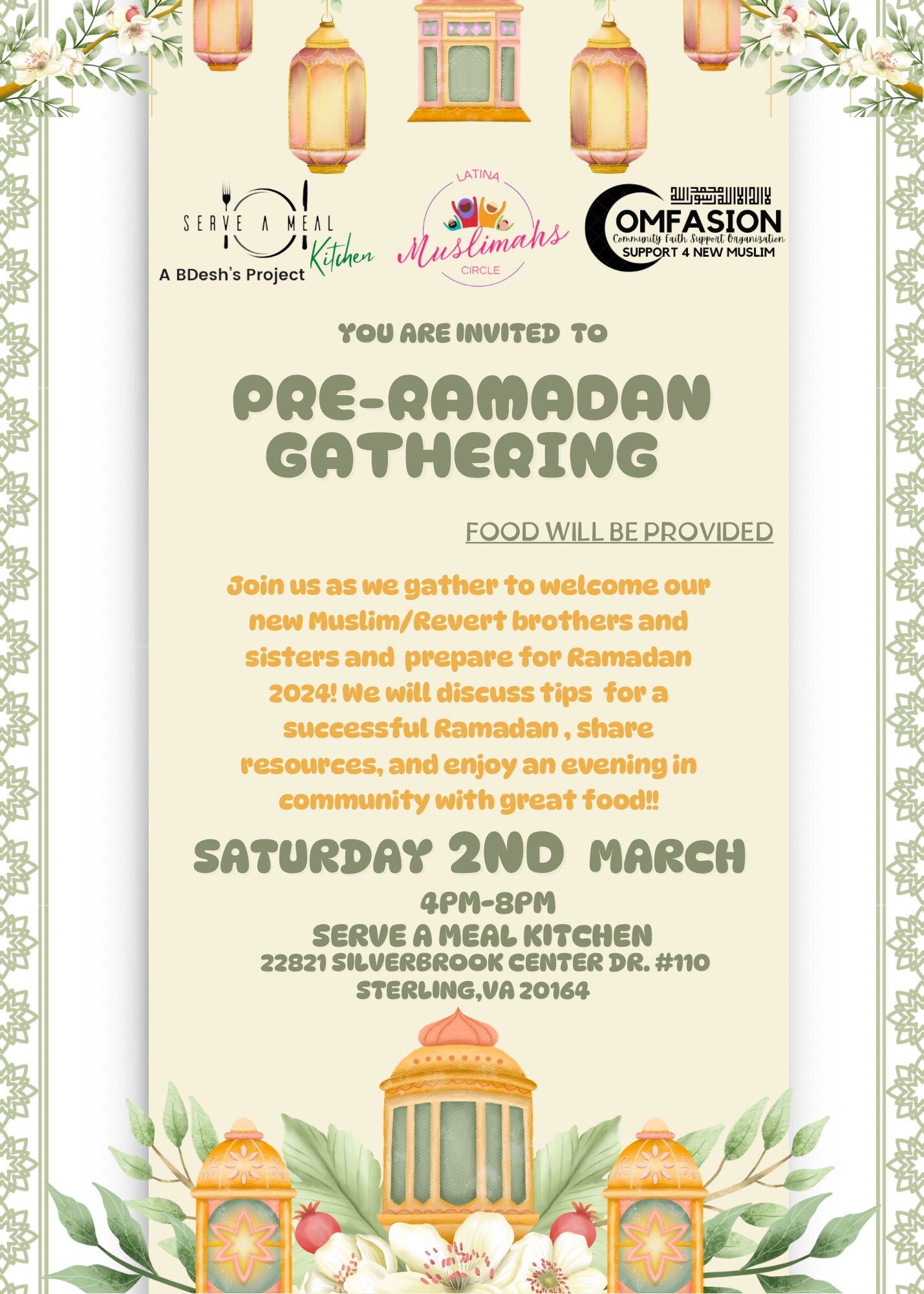 Pre-Ramadan Gathering | Latina Muslimahs Circle