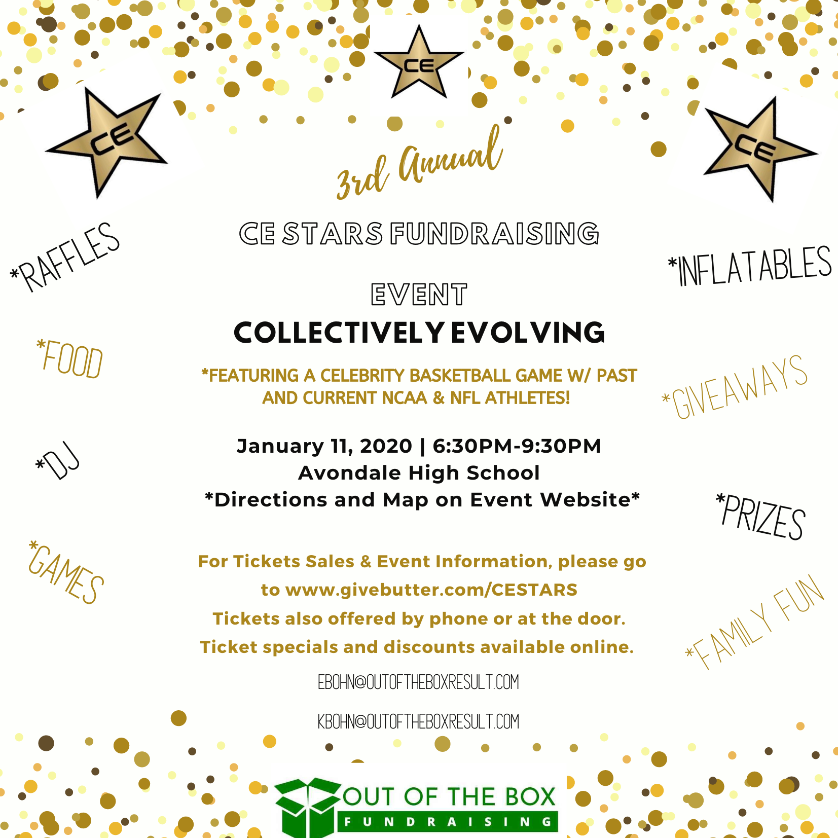3RD ANNUAL CE STARS FUNDRAISING EVENT