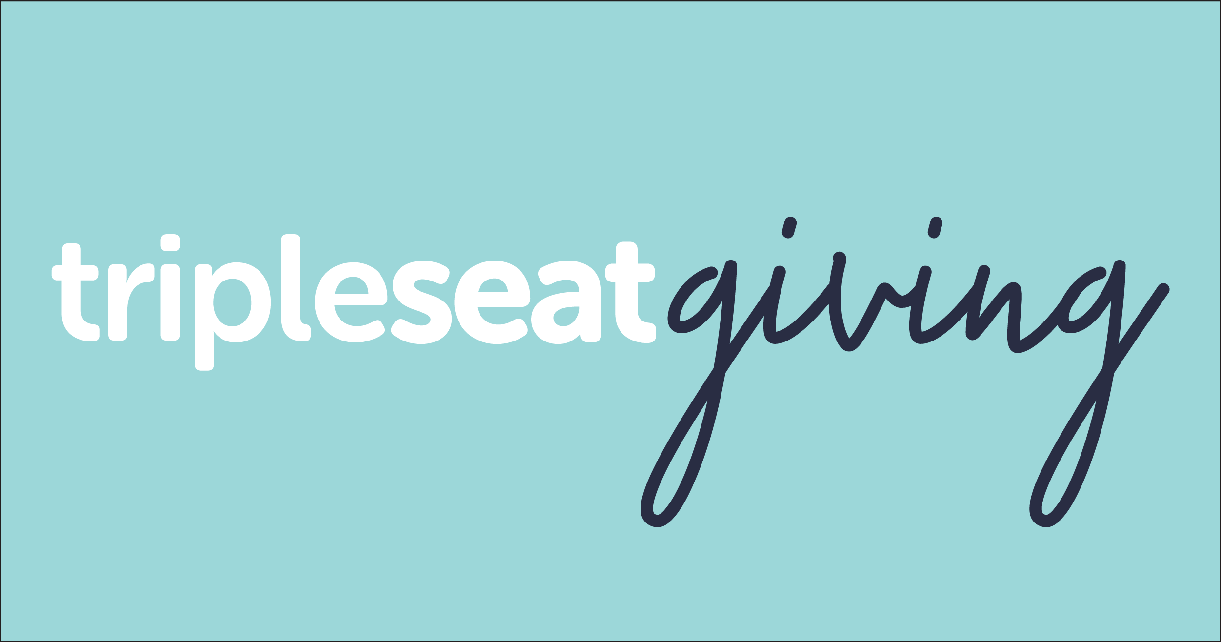 Tripleseat Giving for Off Their Plate