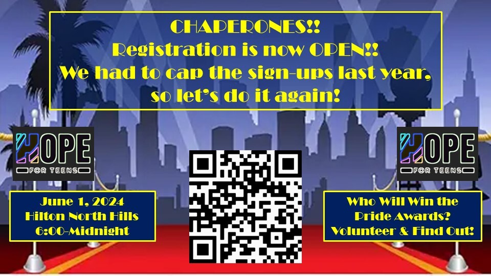 Queer Prom 2024 Chaperones | Hope for Teens