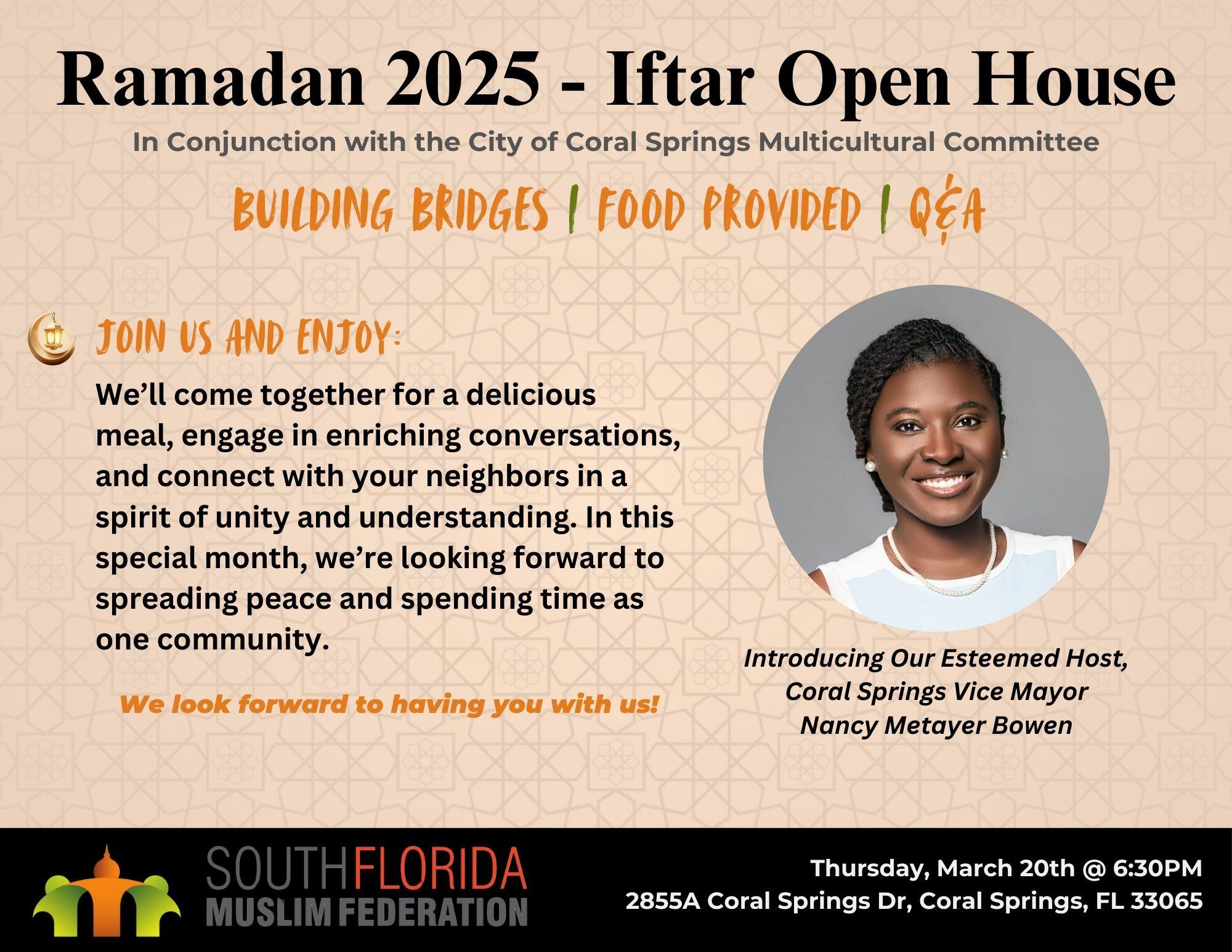 Soflo Muslims Iftar 2025 | South Florida Muslim Federation