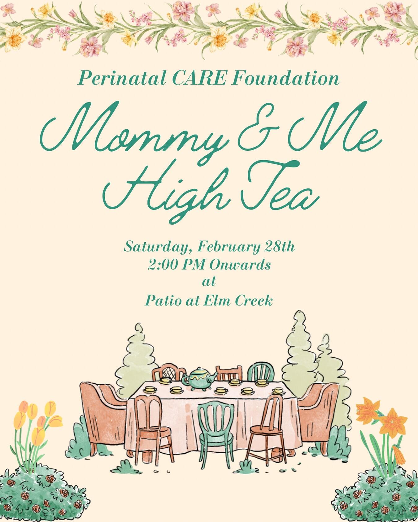 Mommy and Me Tea | Perinatal Care Foundation