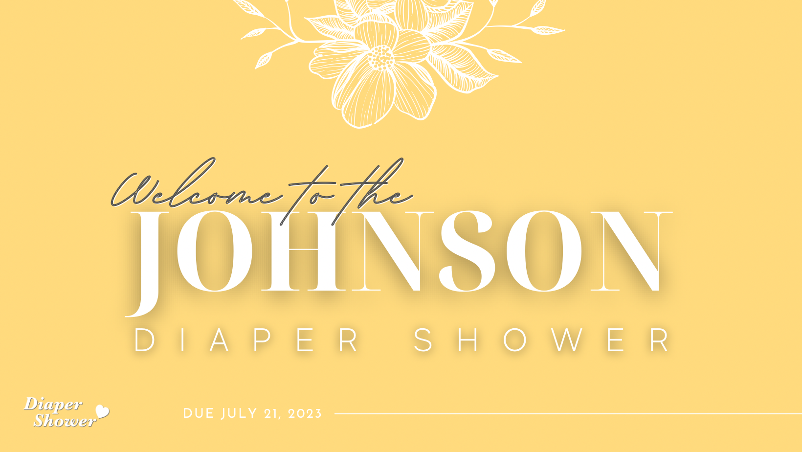 Baby Johnson's Diaper Shower | Diaper Shower
