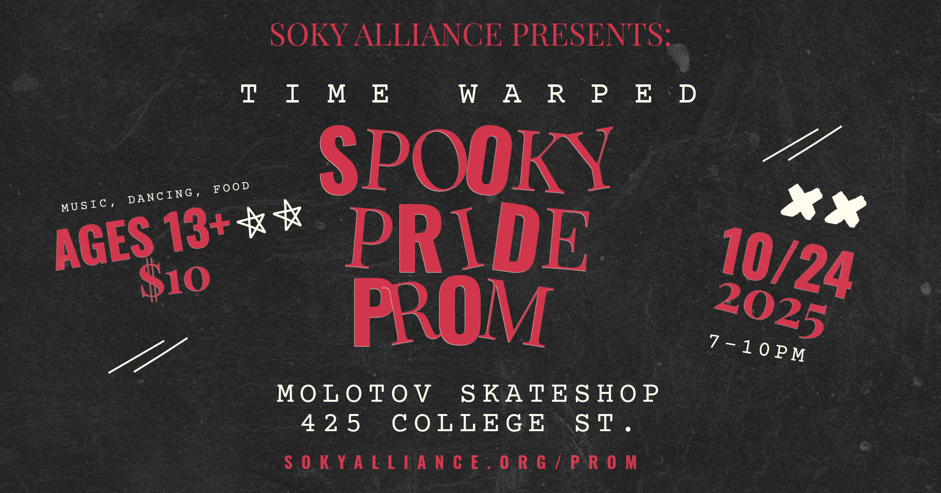 Spooky Pride Prom 2025 | SOKY Alliance