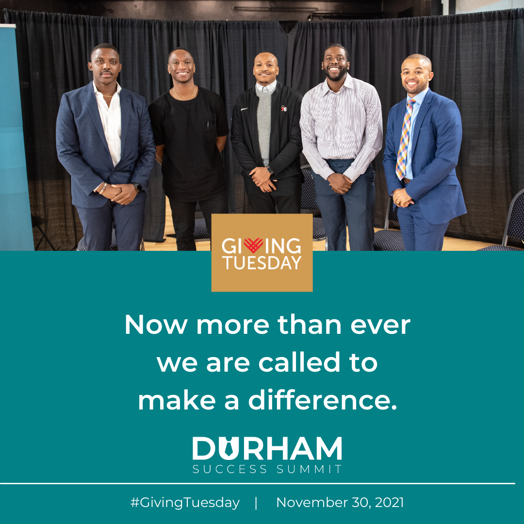 #GivingTuesday with Durham Success Summit | Durham Success Summit