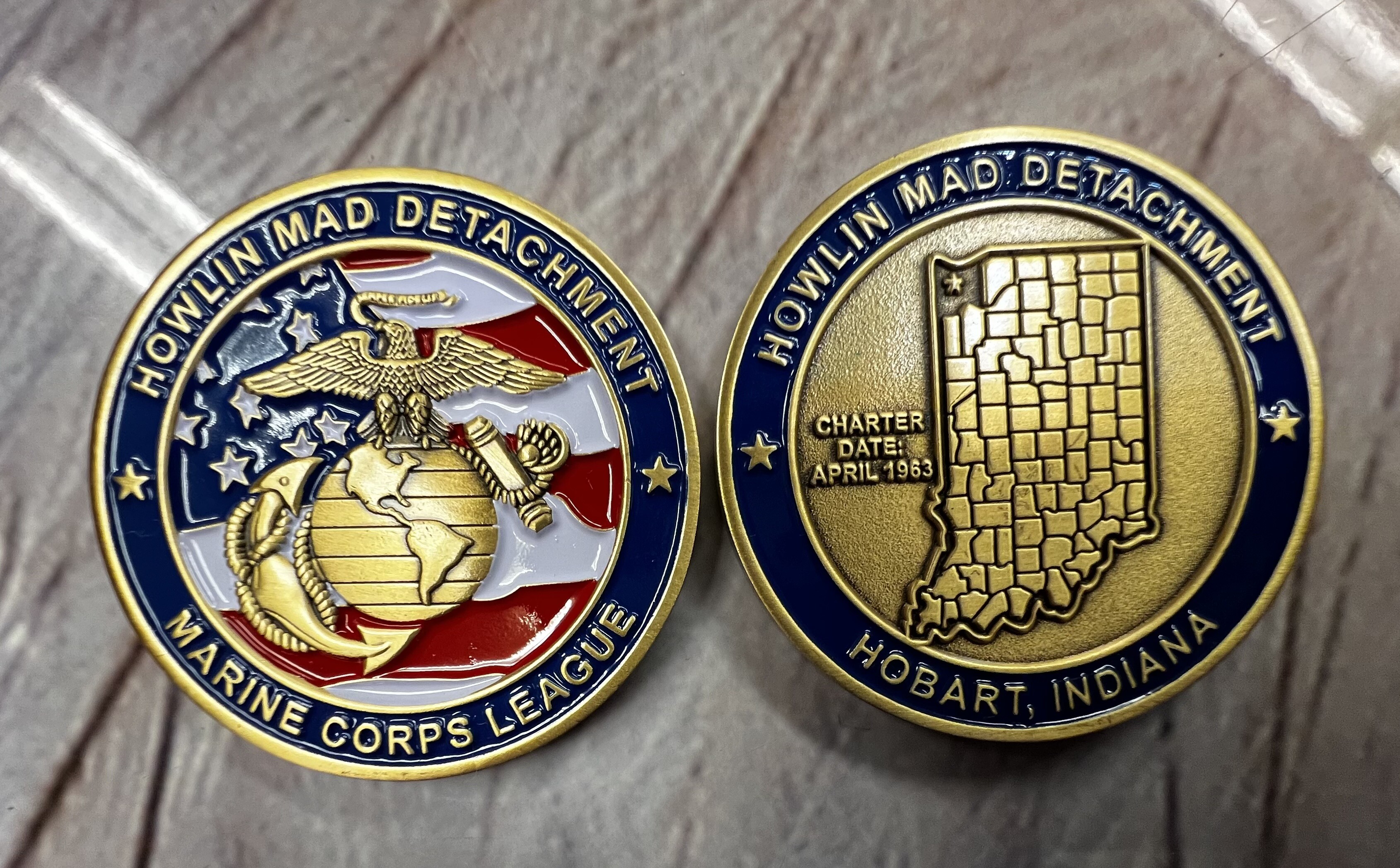 Howlin' Mad Challenge Coin