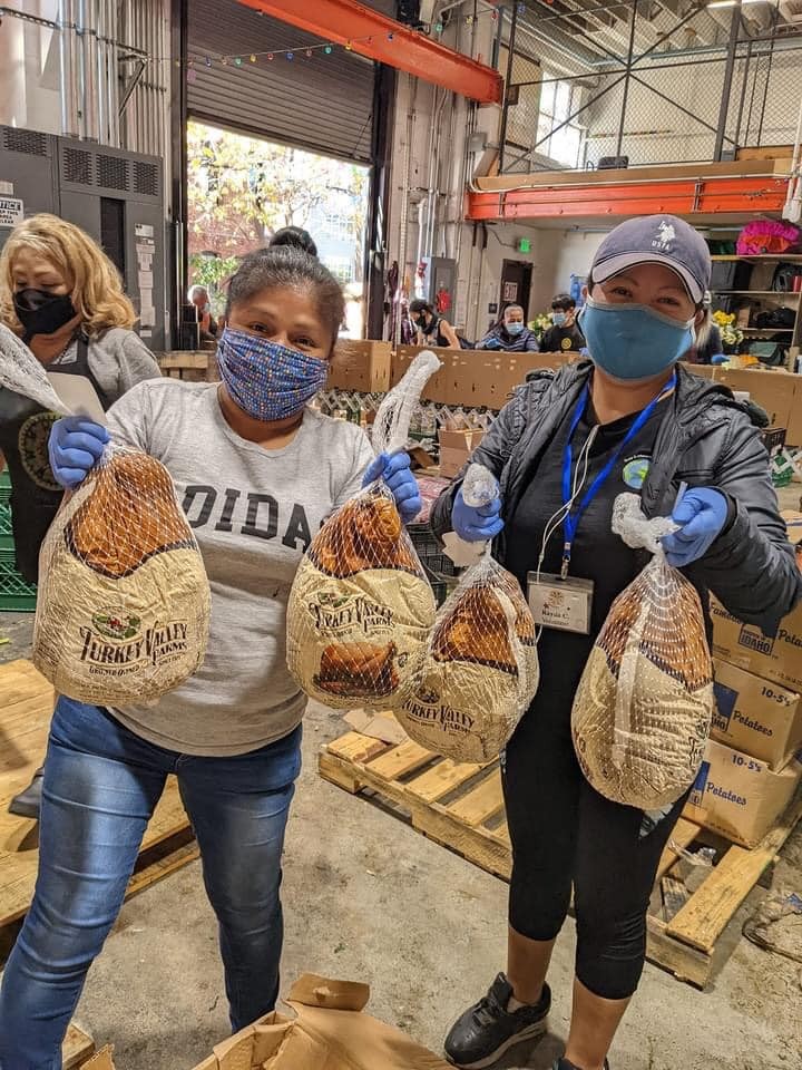 Giving Turkeys on Thanksgiving
