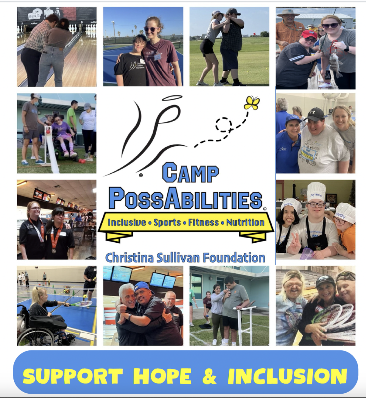 Camp PossAbilities Support Hope & Inclusion | Christina Sullivan Foundation