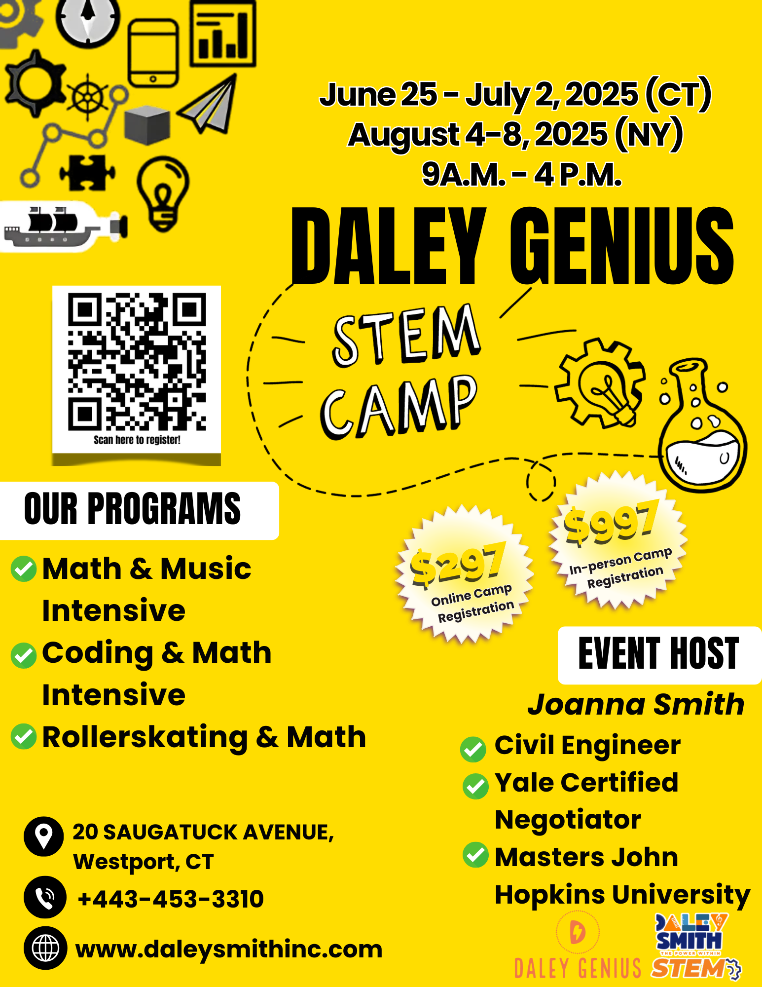 Daley Smith STEM CAMP 2025