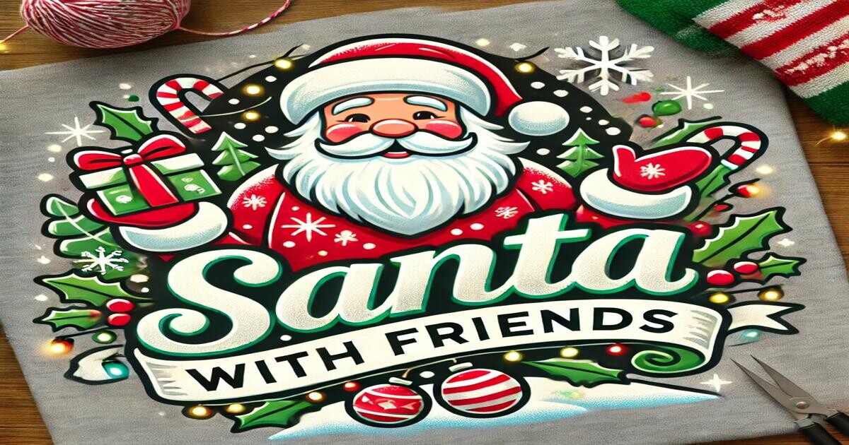 Santa with Friends 2024