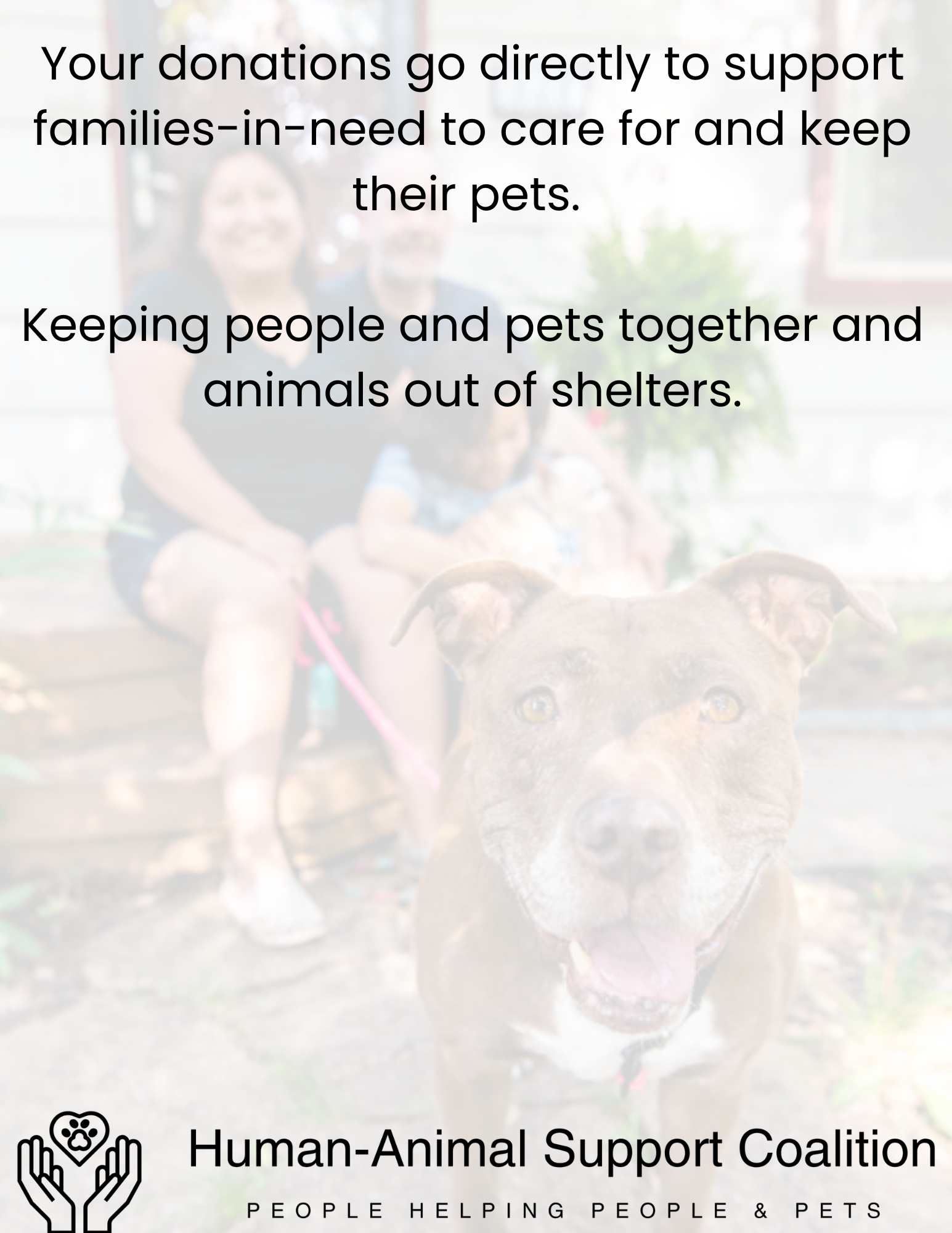 Help Pets in Need in Our Community! | Human-Animal Support Coalition