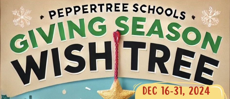 Peppertree Schools Giving Season Wish Tree | Peppertree Schools Legacy ...