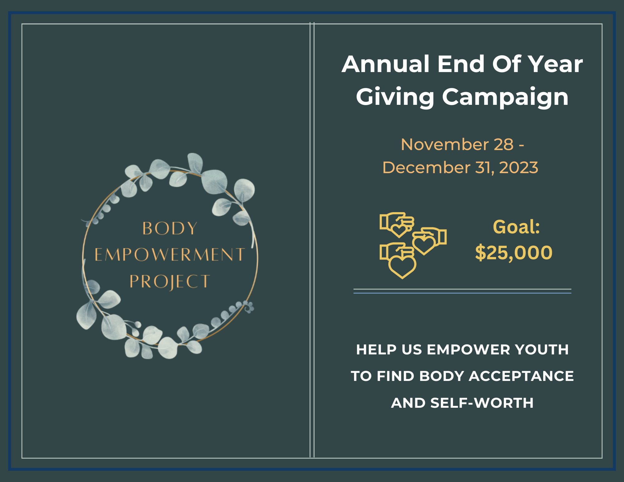 Body Empowerment Project 3rd Annual Year-End Campaign