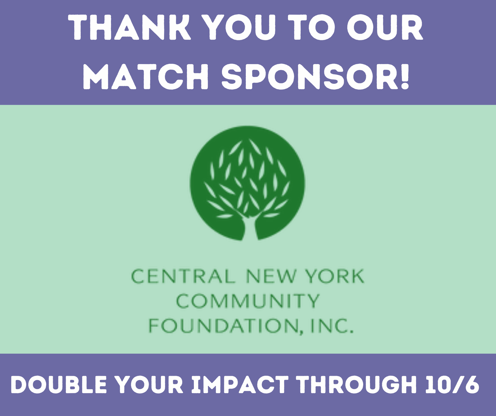 Diaper Need Awareness Week Match Campaign