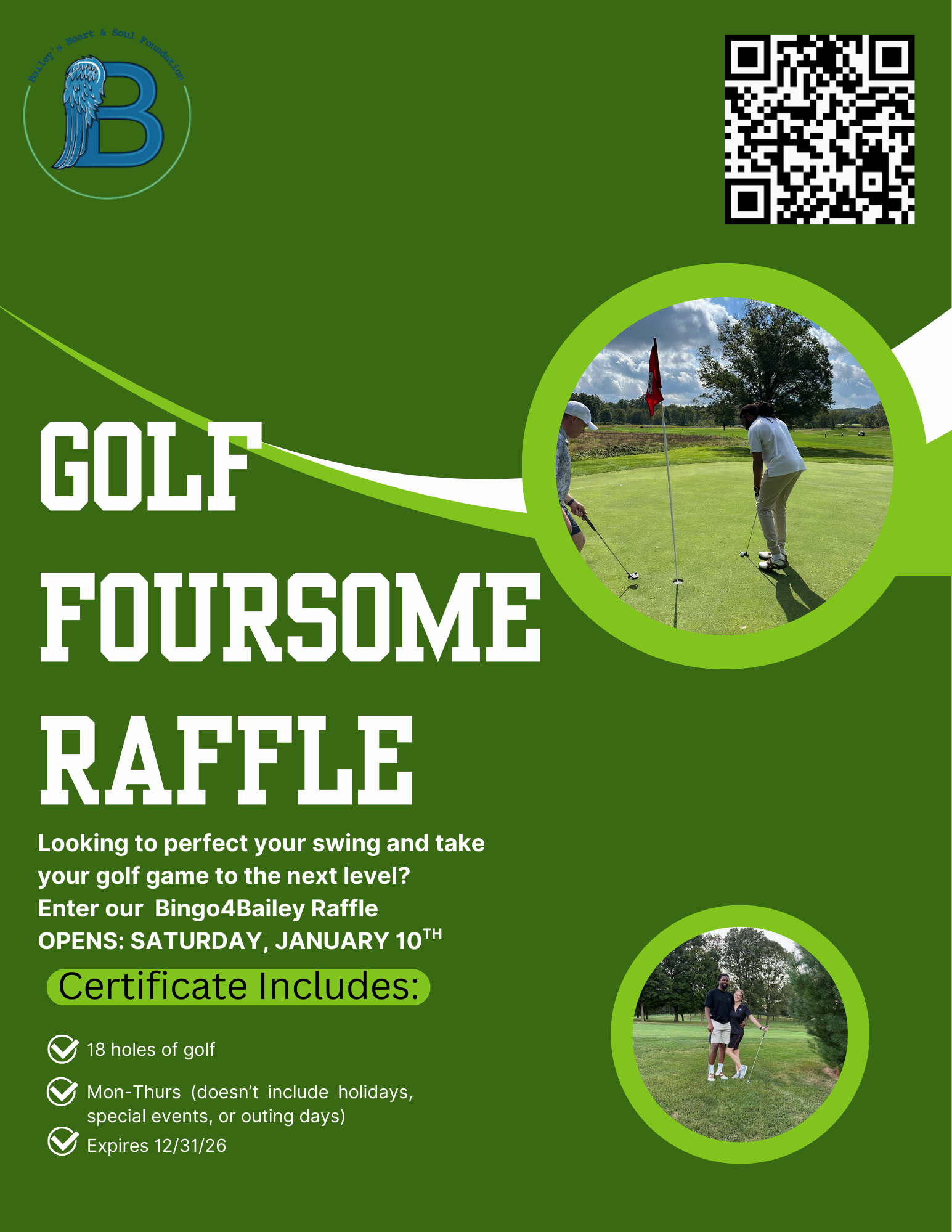 Foursome Round of Golf at Bulle Rock | Baileys Heart and Soul Foundation