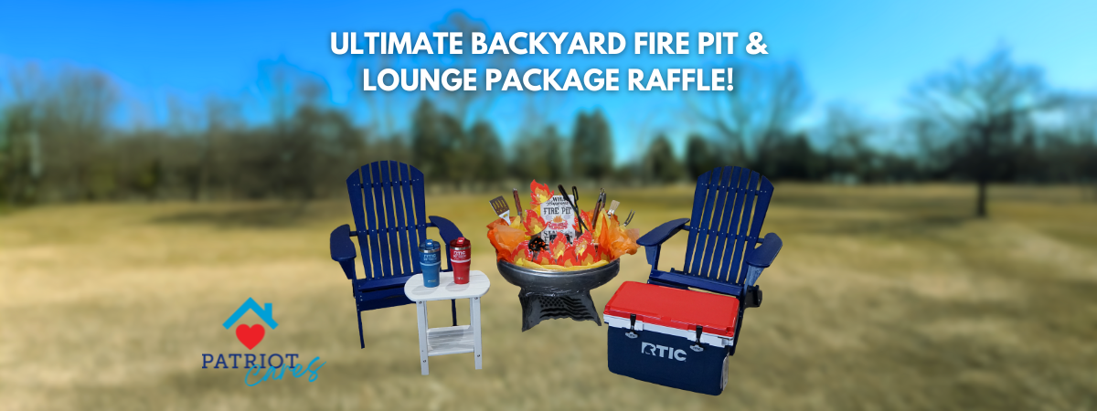 Ultimate Backyard Fire Pit & Lounge Package Raffle