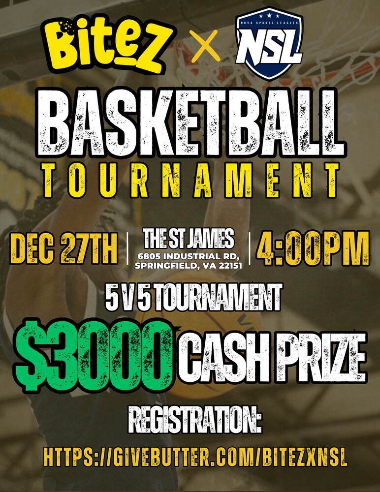 Bitez x NSL Winter 5v5 Basketball Tournament!