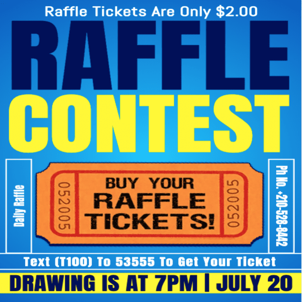 July 20 2024 Raffle
