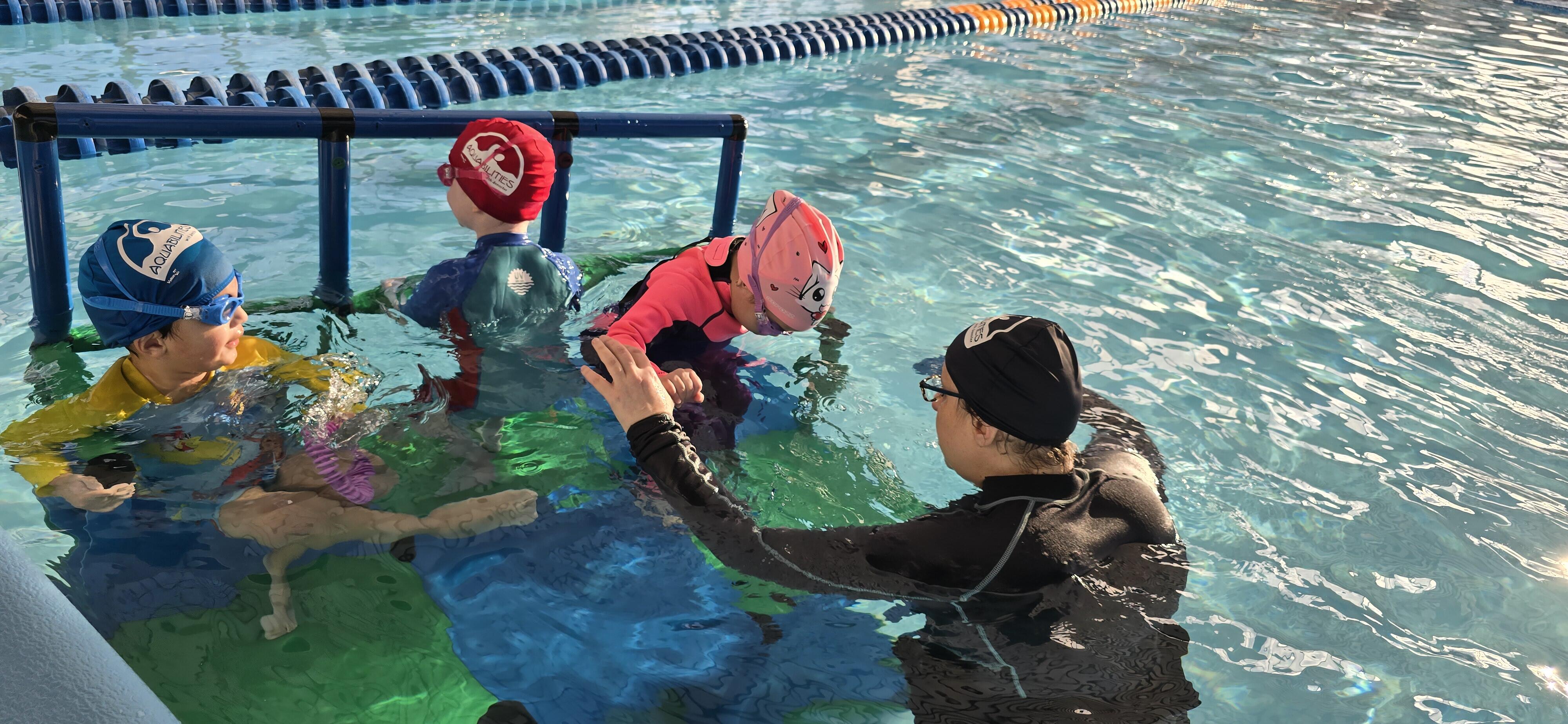 Hope Floats + Aquabilities with Jennifer = Swim it Forward!